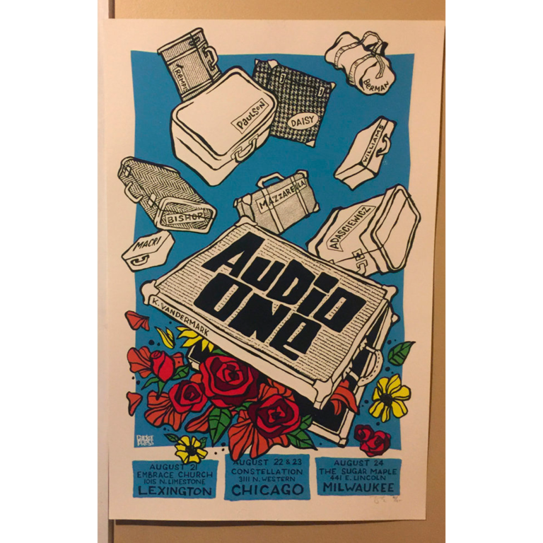 Audio One Tour Poster - Catalytic Sound