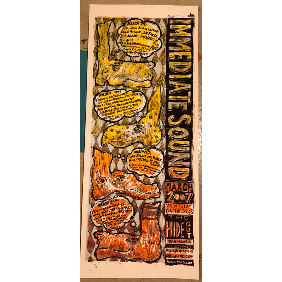 Immediate Sound Poster - Catalytic Sound